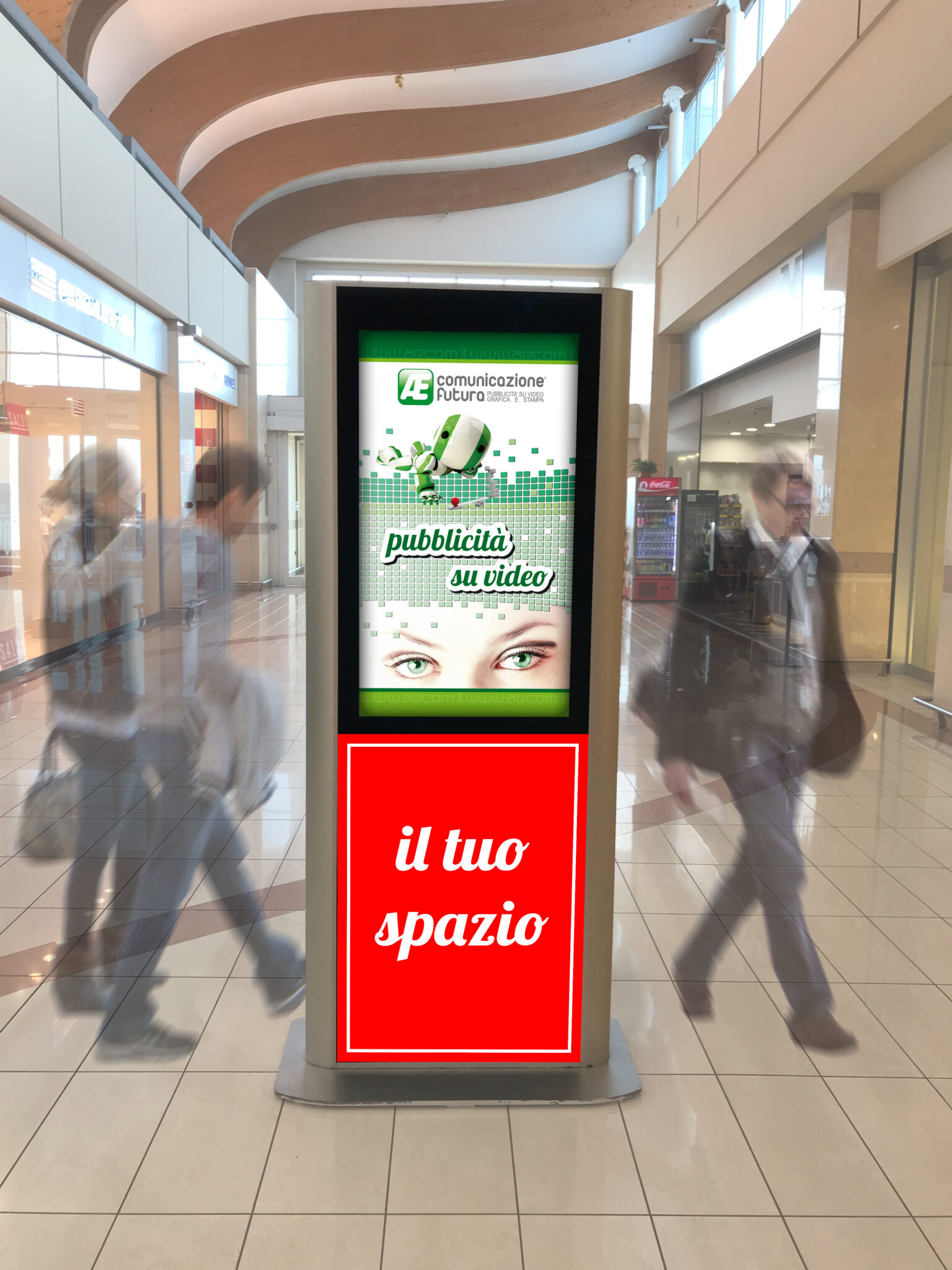 Totem Pubblicitari a Piacenza - Postazione di altissima visibilità